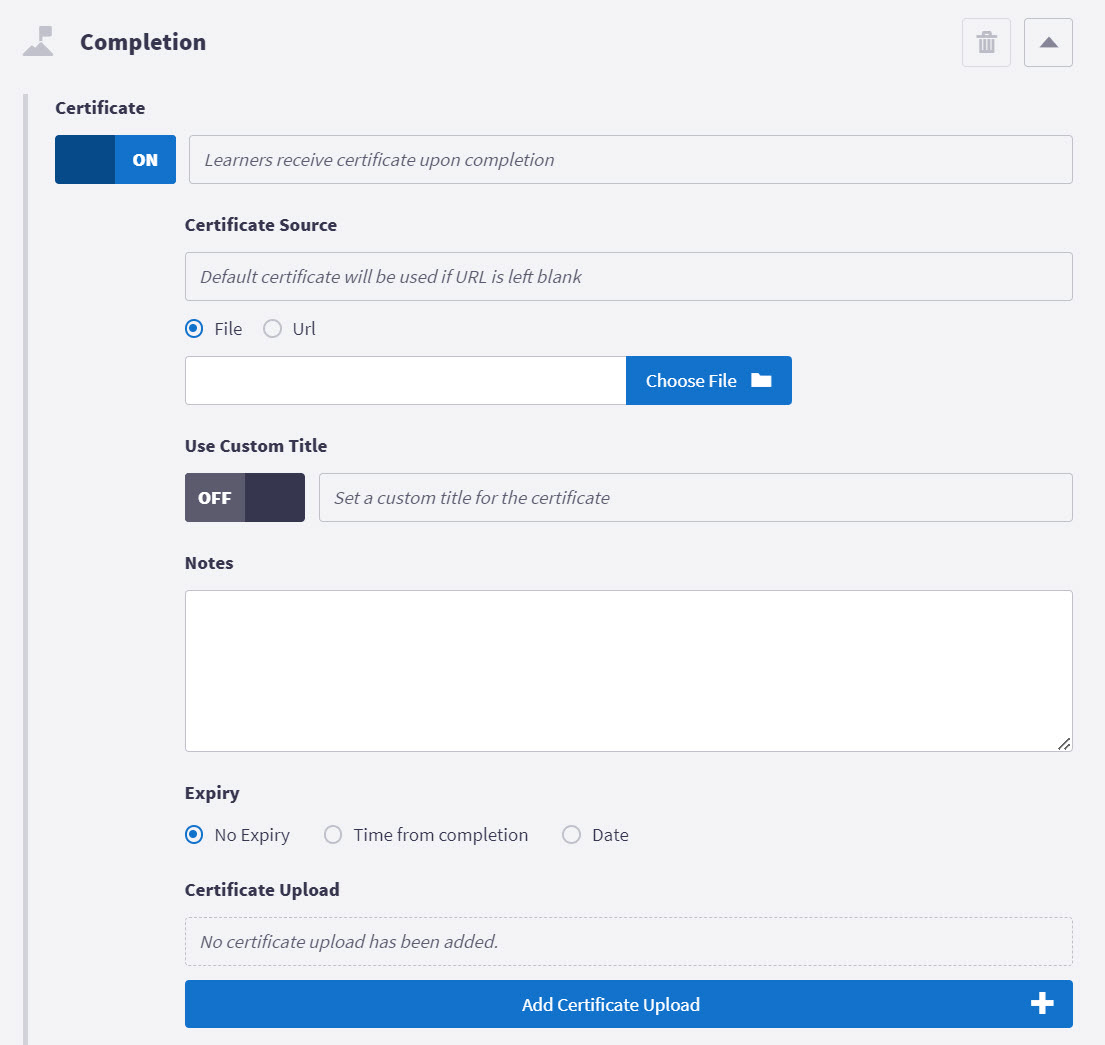 Course Certificates – Absorb Help Center