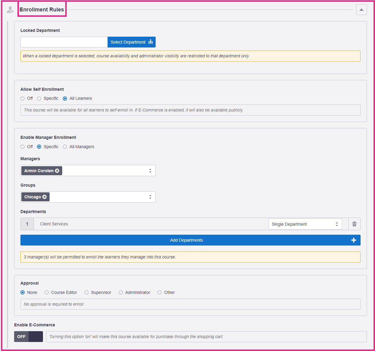 An Overview of Course Settings – Absorb Help Center