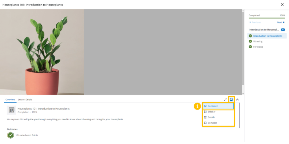 Department Templates: Courses Tab – Absorb Help Center