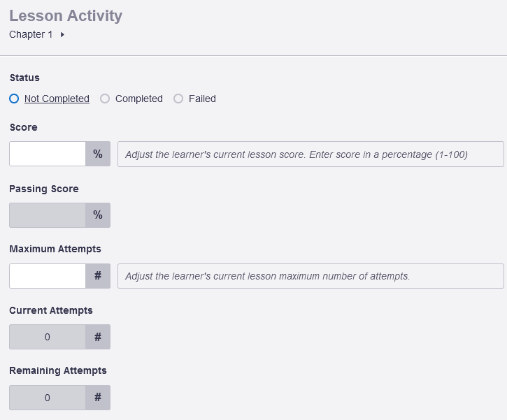 Edit Activity Page – Absorb Help Center