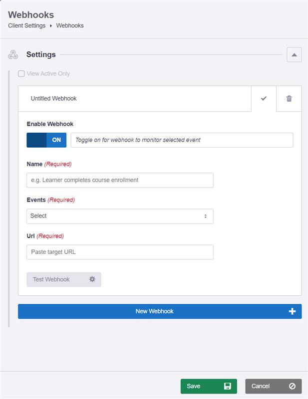Webhooks – Absorb Help Center