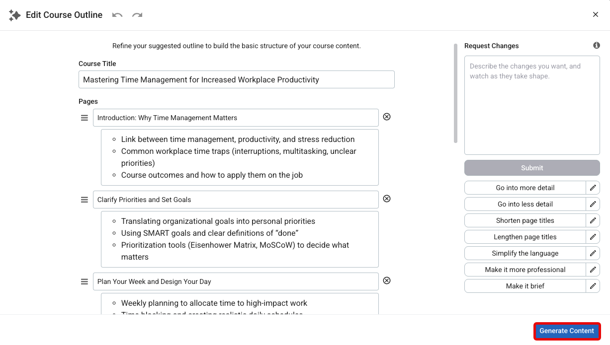 Block Pages in Absorb Create – Absorb Help Center