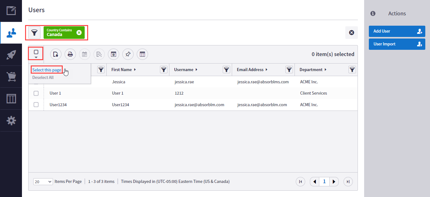 Department Creation & Management – Absorb Help Center